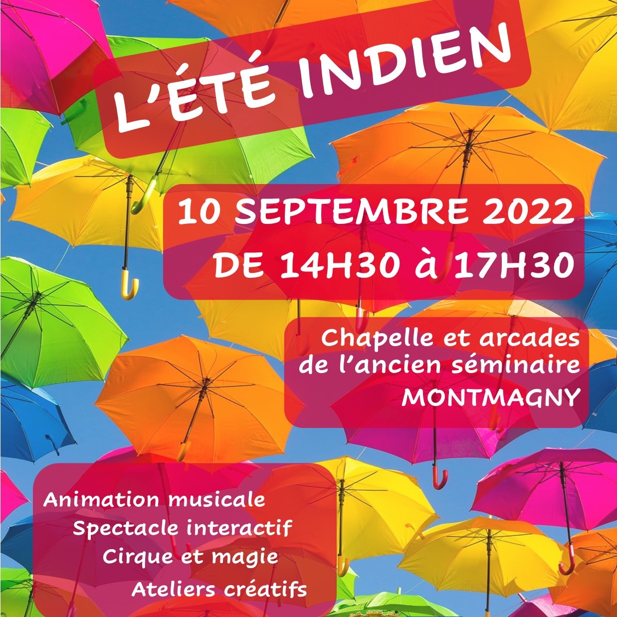 Après-midi "Eté indien" à Montmagny le 10 septembre 2022
