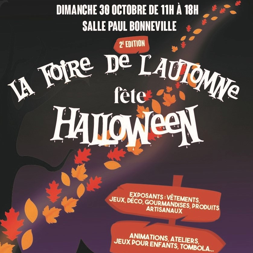 La Foire de l'automne fête Halloween - Bessancourt le 30 octobre 2022