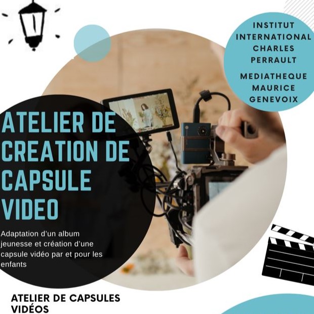 Atelier de création de capsule vidéo - Eaubonne du 13 au 16 février 2024