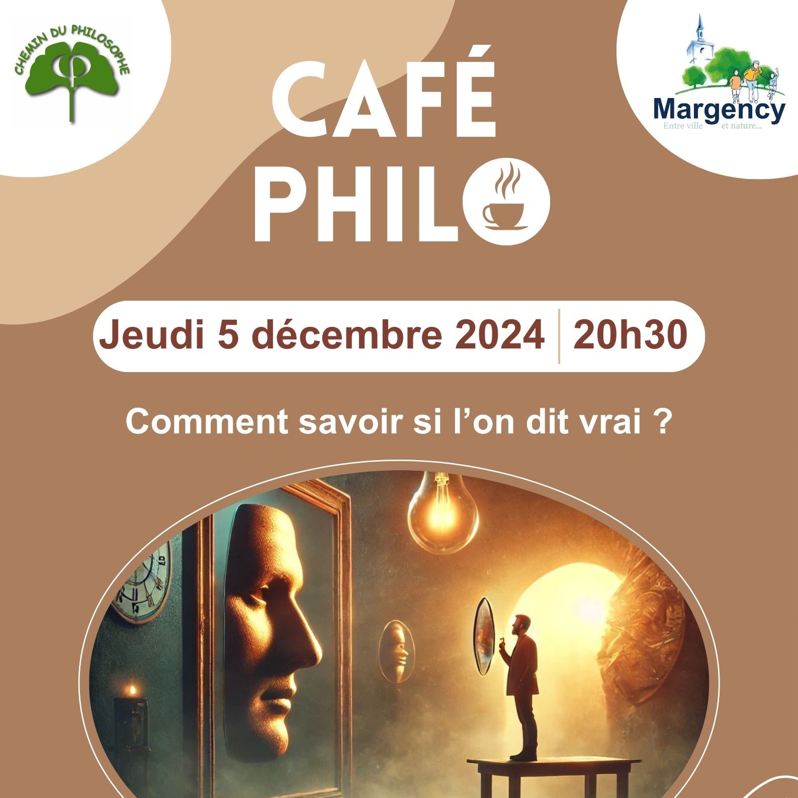 Café philo : "Comment savoir si l'on dit vrai ?" - Margency le 5 ...