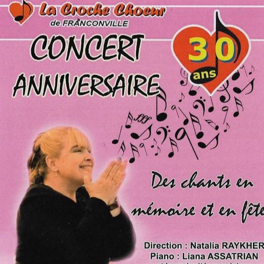 Concert : "La Croche Choeur" de Franconville fête ses 30 ans - Samedi ...