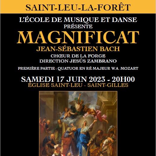 Concert du Choeur de la Forge : "Magnificat" de Jean-Sébastien Bach ...