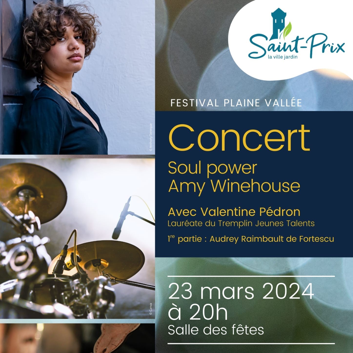 Concert "Soul power Amy Winehouse" avec Valentine Pédron et Audrey ...