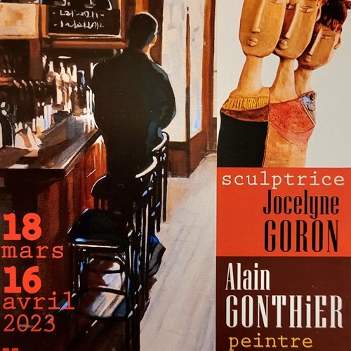 Exposition : "Les rencontres" avec le peintre Alain Gonthier et la ...