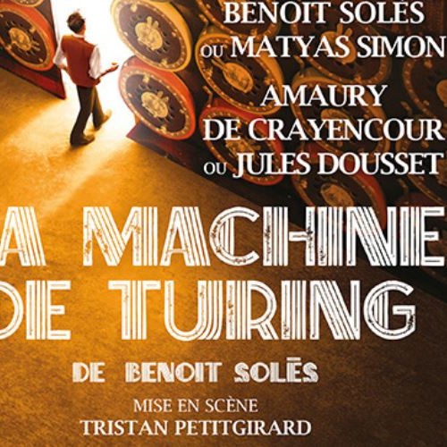 Théâtre : "La machine de Turing" - Enghien le 2 décembre 2022